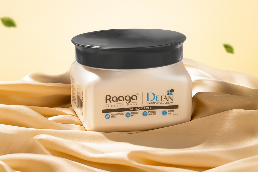 Step by Step Guide to Raaga Tan Removal Cream – Raaga Professional