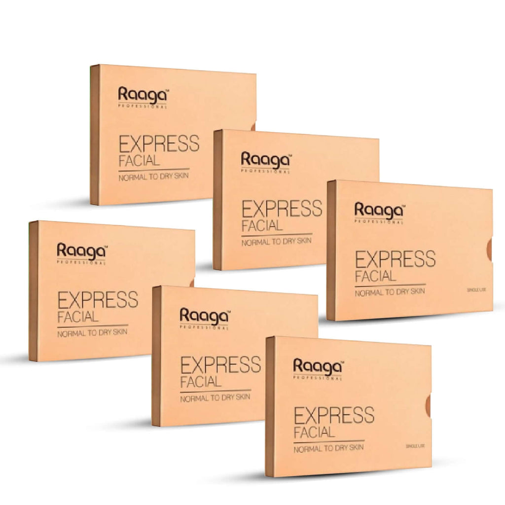 Raaga Express Facial Kit for Glowing Skin (6 Step) | Buy Now – Raaga ...