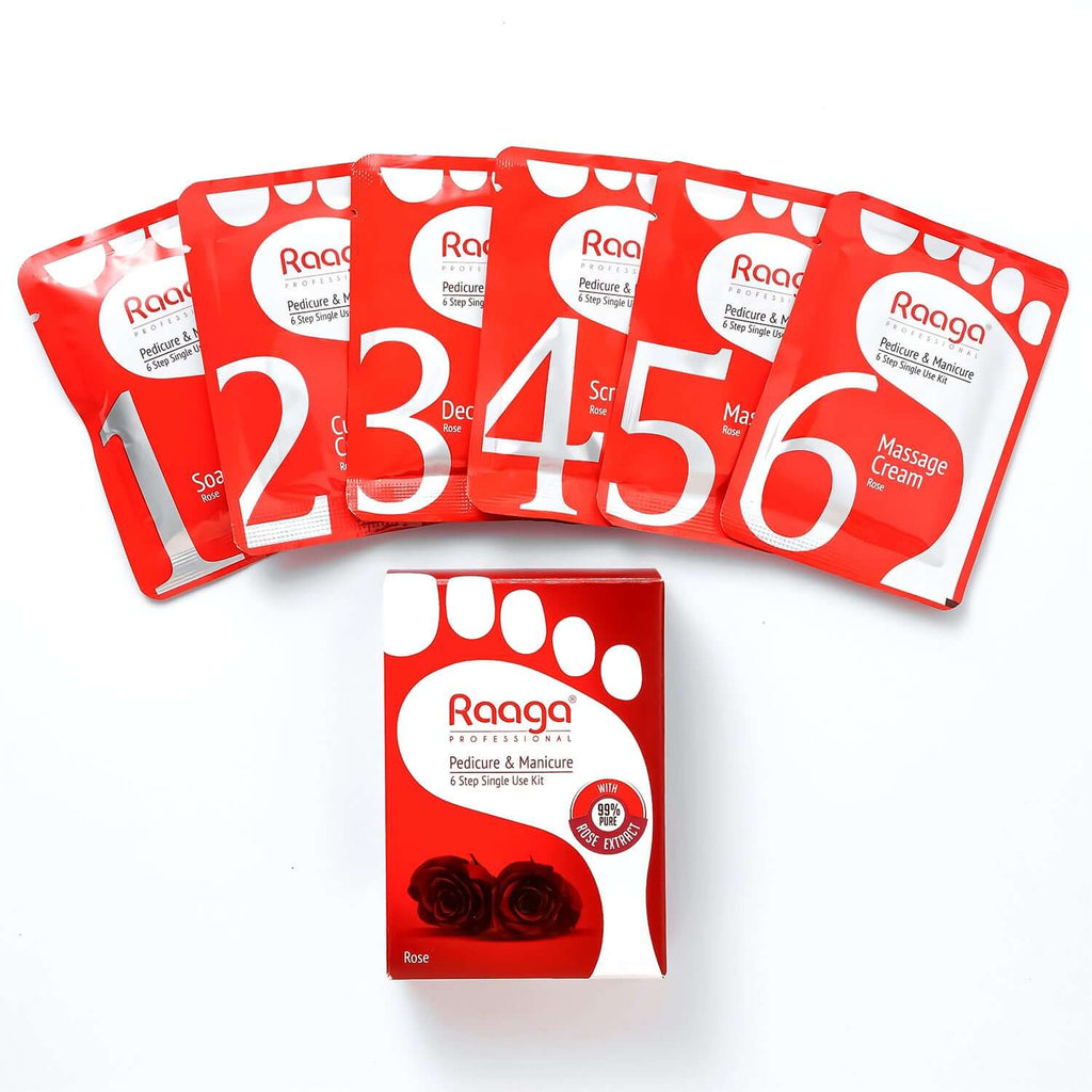 Raaga Professional Rose Pedicure and Manicure Kit for Soft & Relaxed H