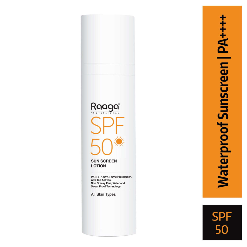 Raaga Sunscreen SPF 50 PA+++ | Sweat Proof - 55ml | Buy Now – Raaga ...