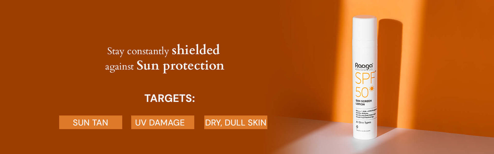 Sunscreen SPF 50 PA++++ Sweat & Waterproof Non-Greasy Sunscreen Lotion ...